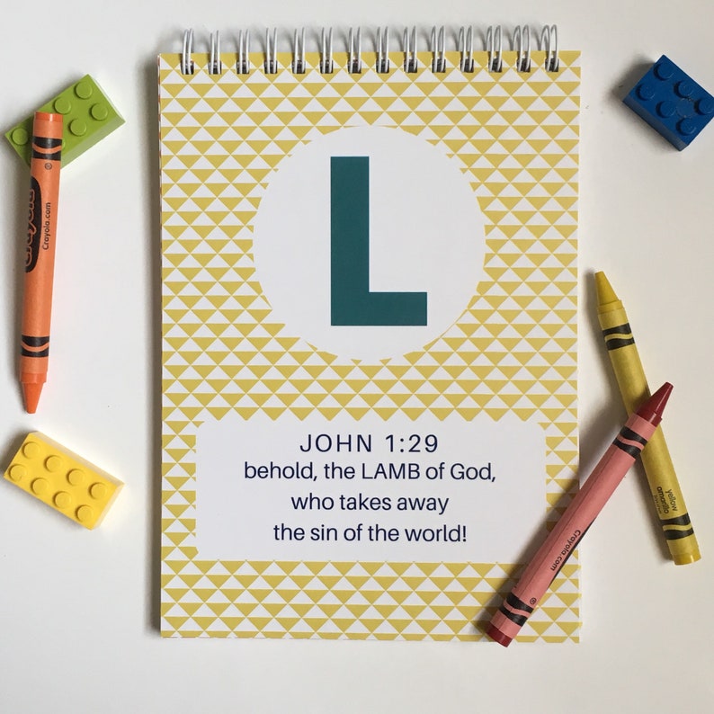 ESV Gospel Alphabet ABC Book Chart Children Bible Verse - Etsy