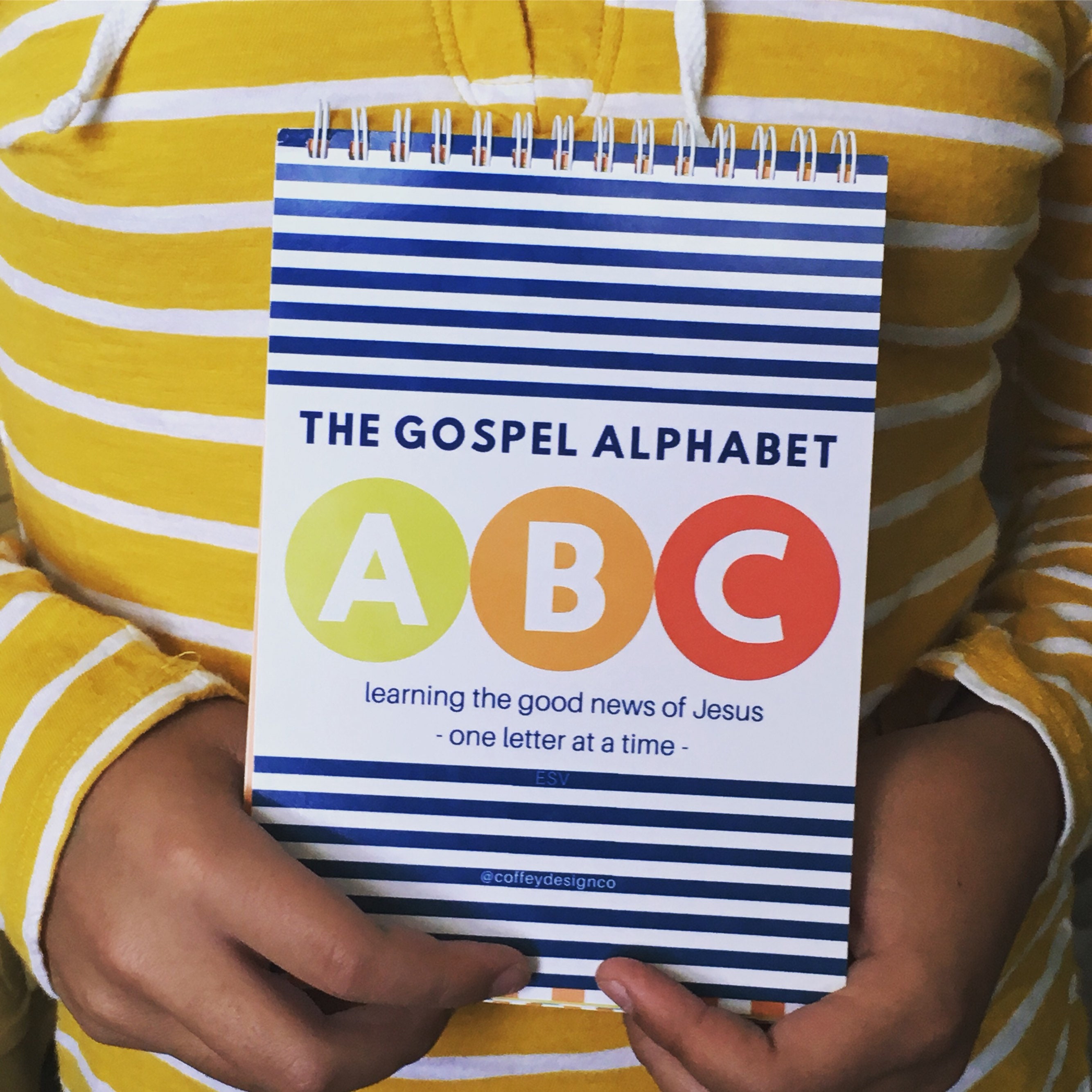 ESV Gospel Alphabet ABC Book Chart Children Bible Verse - Etsy
