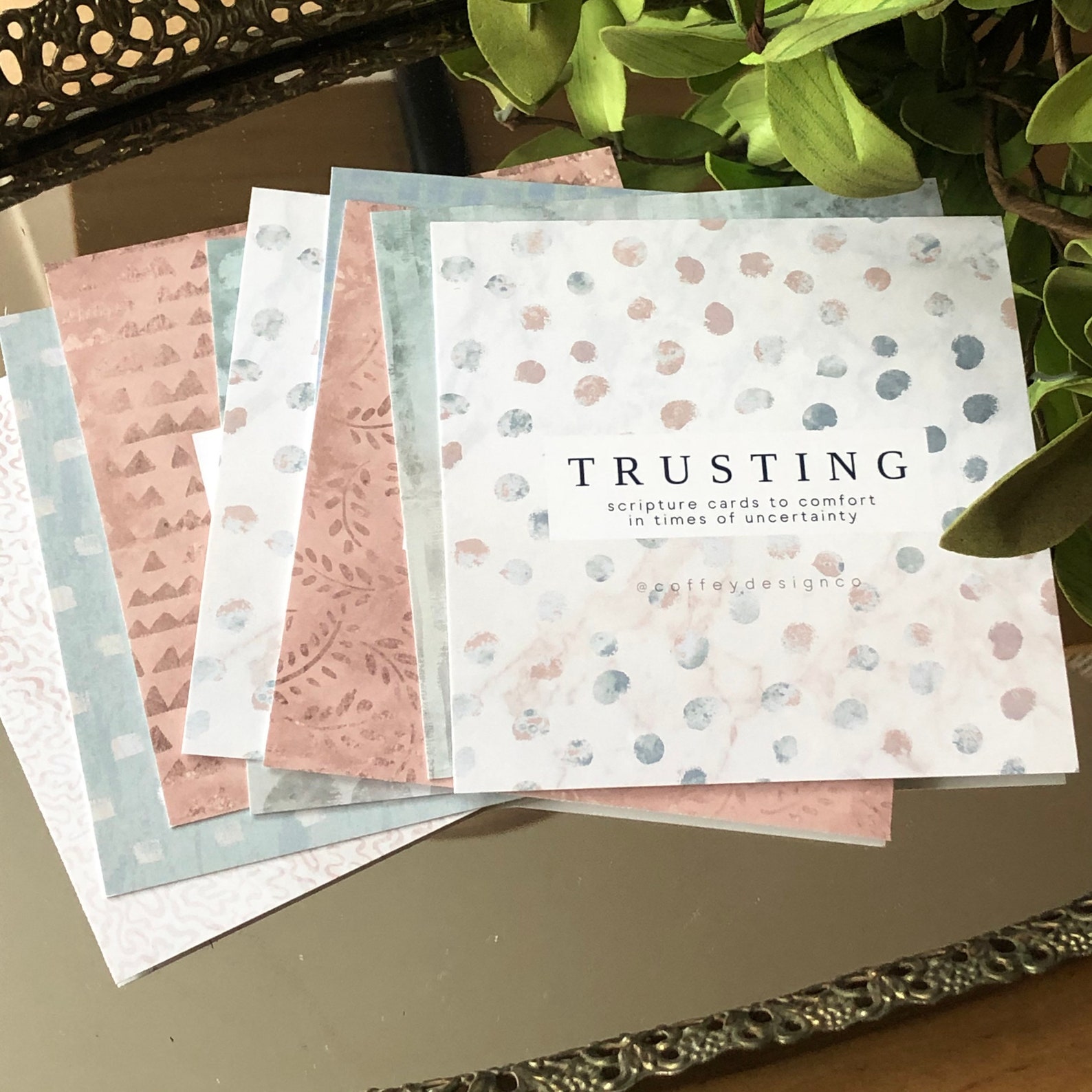 Trusting Scripture Cards, Truth Squares, Hope, Hope, Encouragement ...