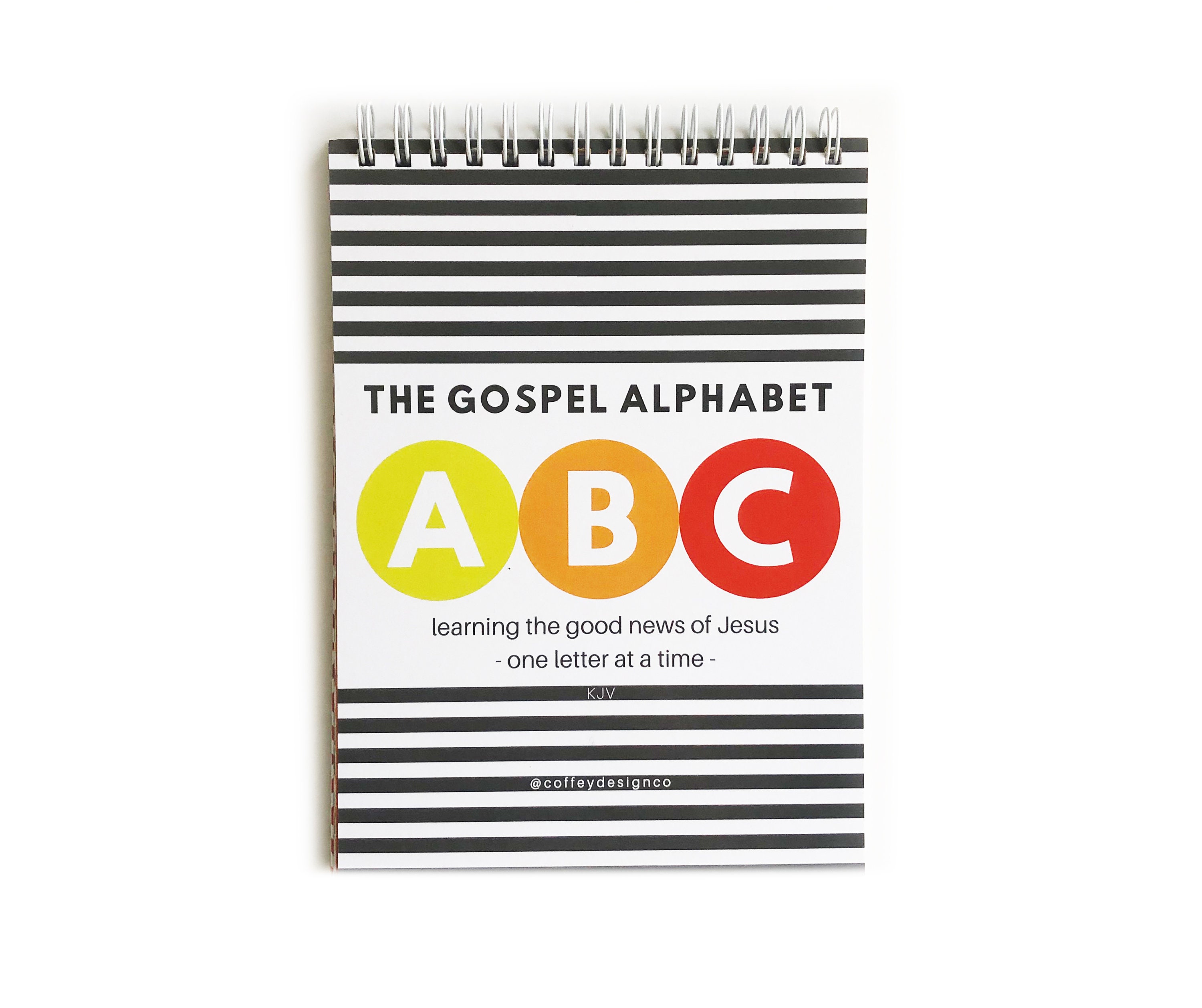 KJV, Gospel Alphabet, ABC Book, Chart, Children, Bible Verse, Scripture ...