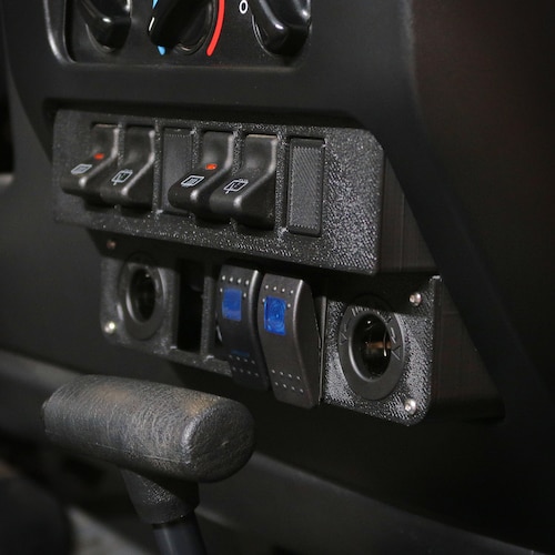 Jeep Wrangler TJ LJ Stepped Switch Panel Fits 6 OEM & 4 - Etsy
