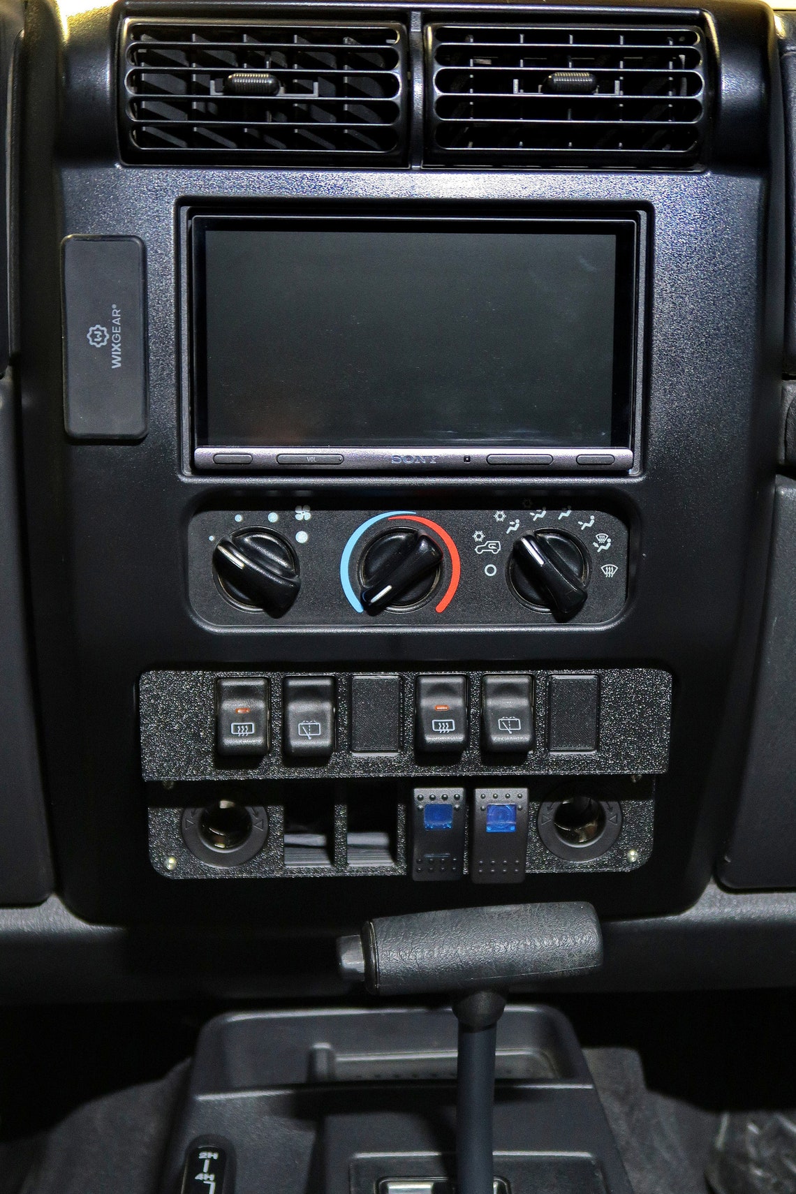 Jeep Wrangler TJ / LJ Stepped Switch Panel - 11 OEM Switch Capacity - Etsy