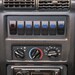 Jeep Wrangler TJ - LJ Stepped Switch Panel Fits 11 Carling Switches ...