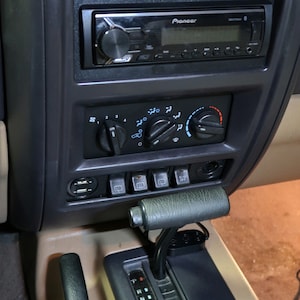 97-01 Jeep Cherokee XJ Switch Panel Fits 4 OEM Switches - Police ...