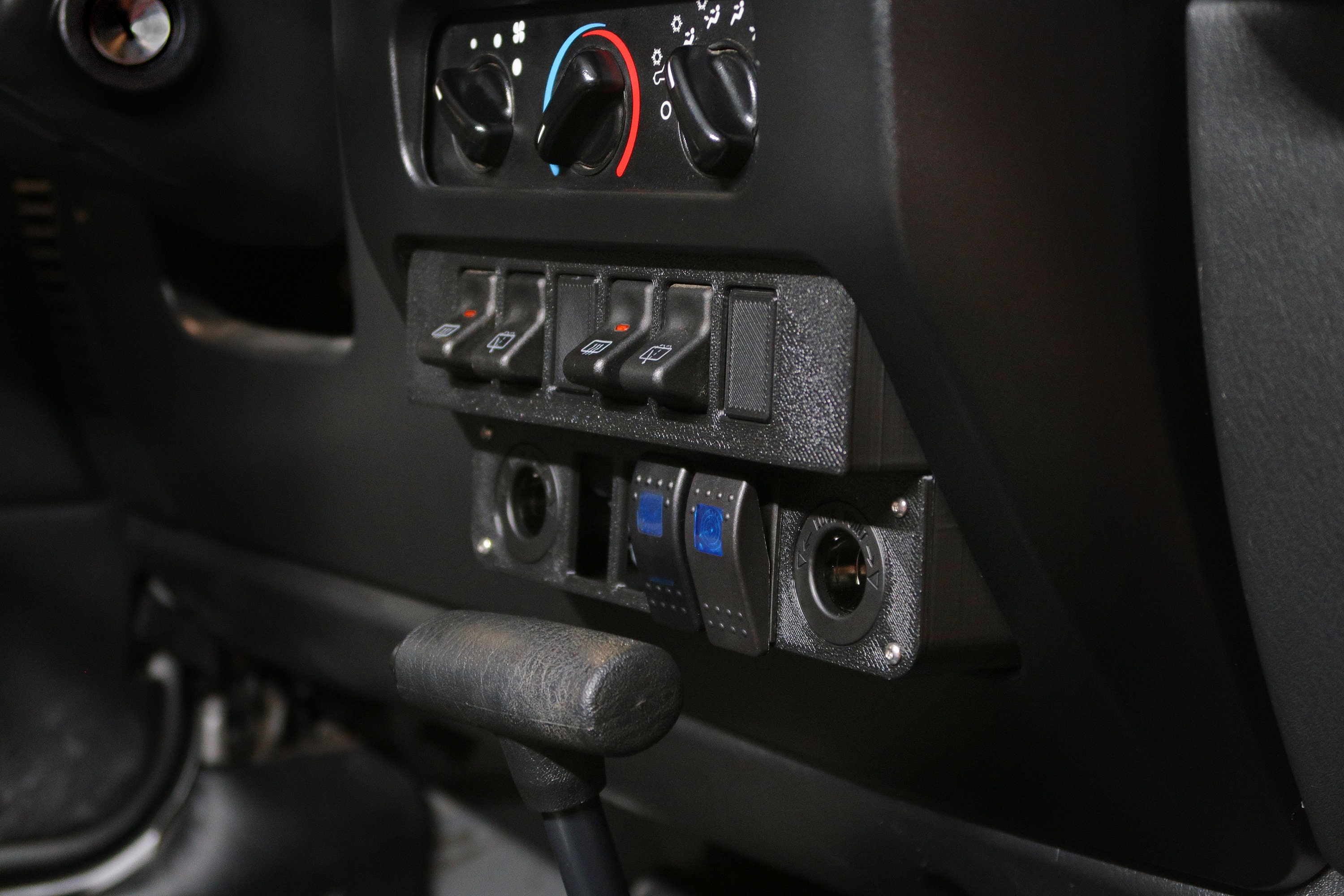 Jeep Wrangler TJ / LJ Stepped Switch Panel - 11 OEM Switch Capacity - Etsy