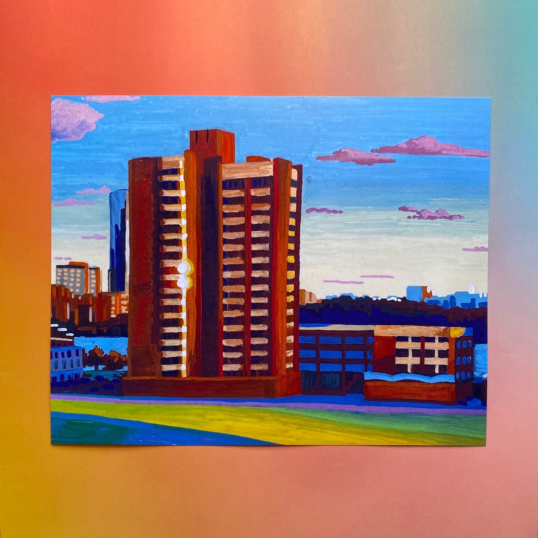 Art of MIT Macgregor - 4x6 and 8x10 Prints - Original Acrylic Marker ...