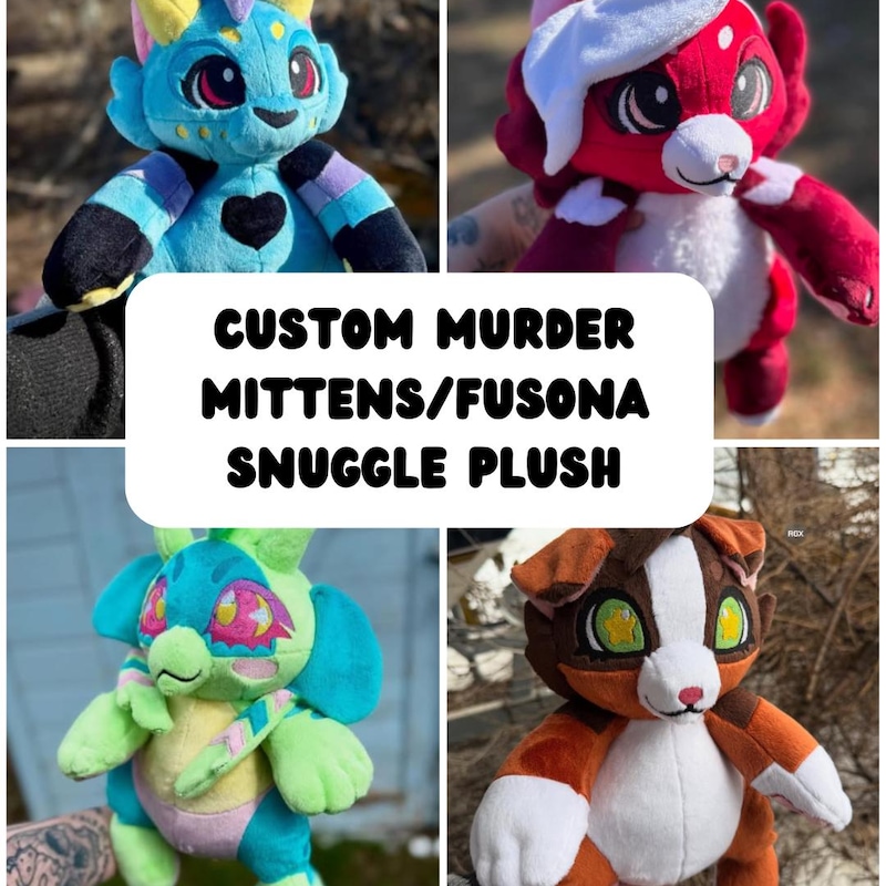 Handmade Fursona Plush - Etsy