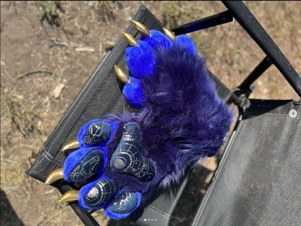 Custom Fursuit Handpaws | Handpaws | Fursuit Paws - Etsy