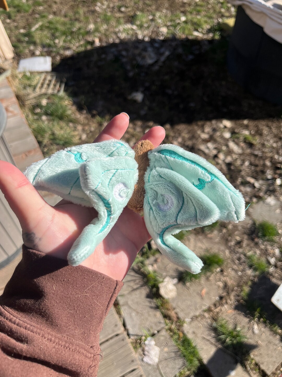 Luna Moth Plushie - Etsy