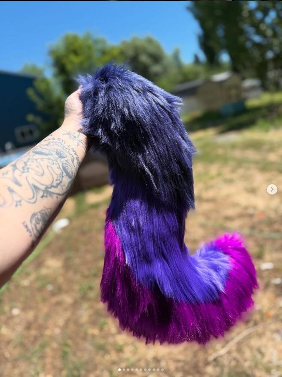 Basic Canine Tail | Custom Tail | Custom Fursuit Tail - Etsy