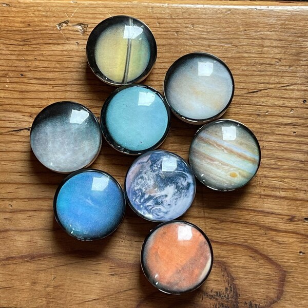 Round Glass Magnets - Etsy