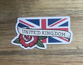 Reflective Union Jack Decal - Etsy