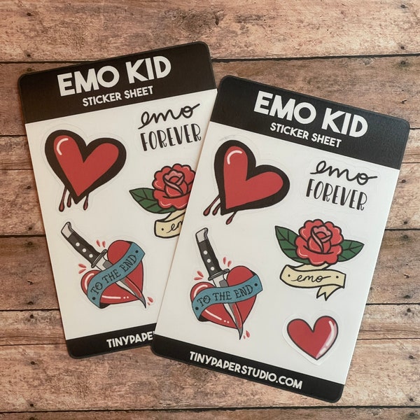 Emo Planner Sticker - Etsy