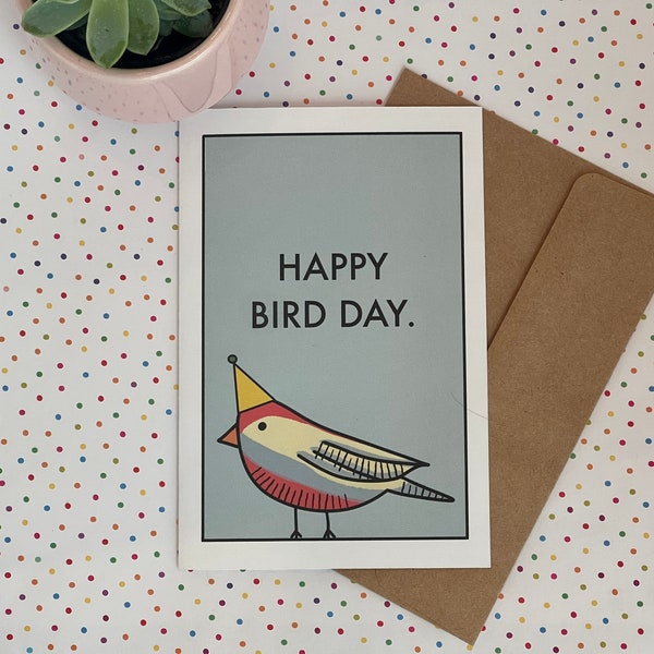 Bird Pun Card - Etsy