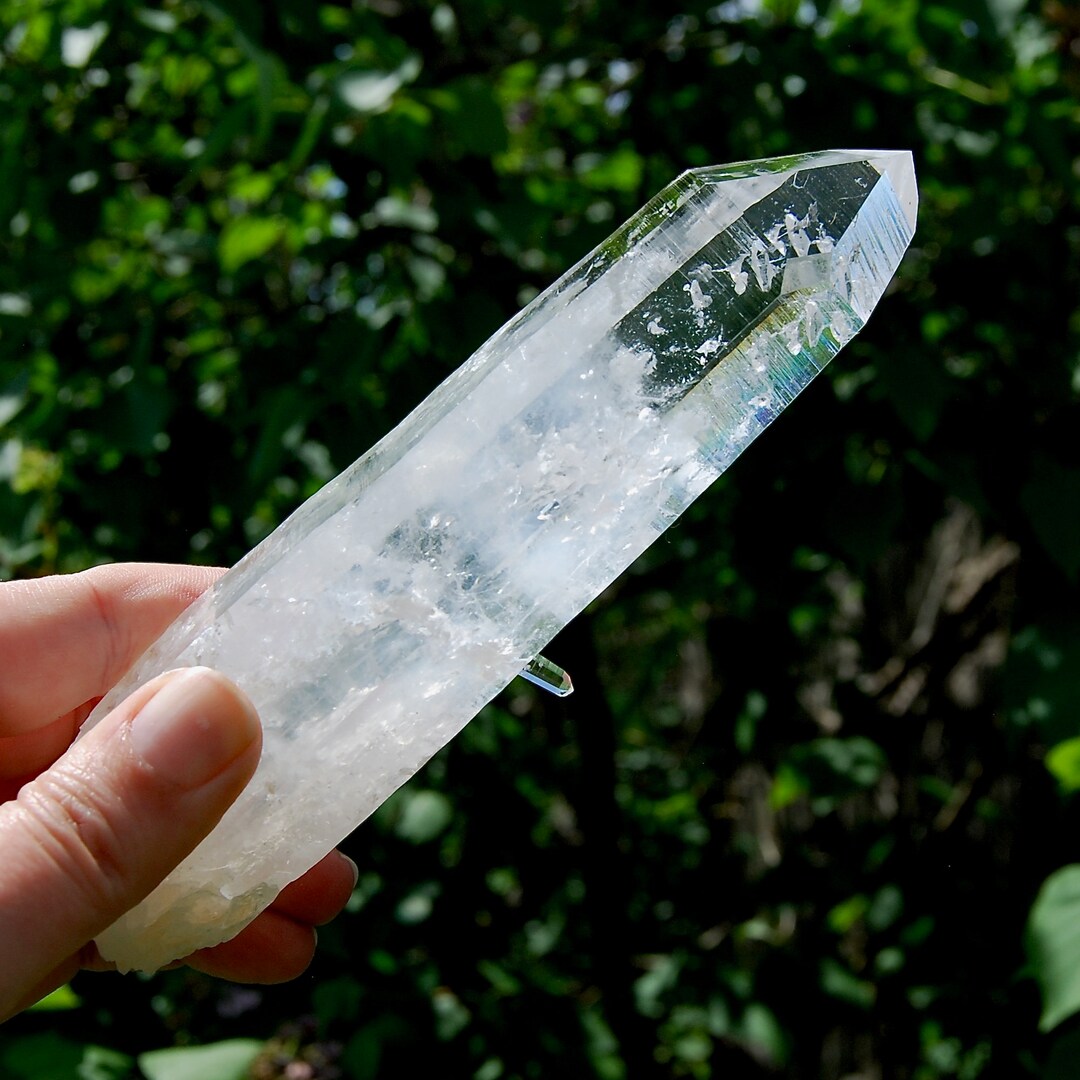 6.25in XL 341g Colombian Blue Smoke Lemurian Crystal, Santander ...
