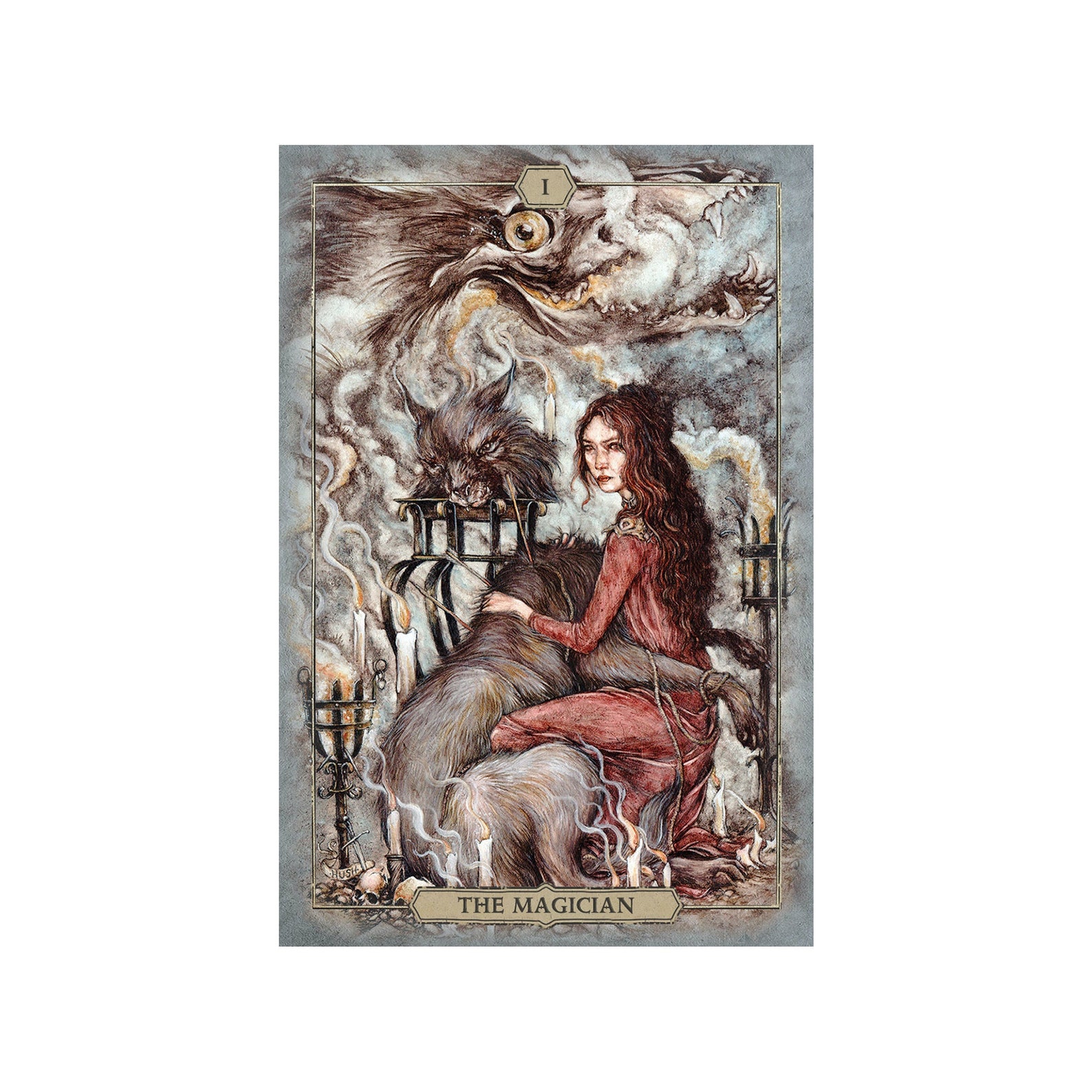 Hush Tarot Card Deck by Jeremy Hush - Etsy