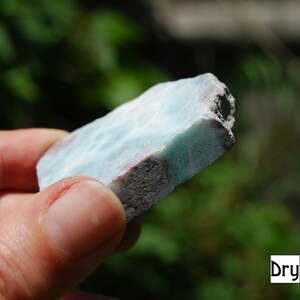 2in 55g Genuine Larimar Crystal Slab, Dominican Republic - Etsy
