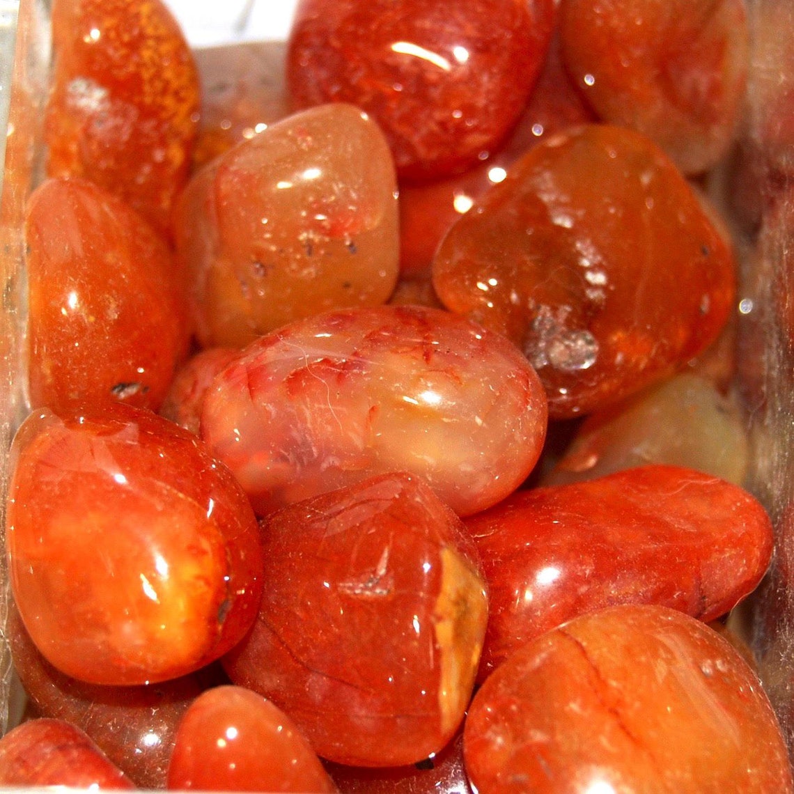 Carnelian Agate Tumbled Stones Healing Crystals for Creativity | Etsy