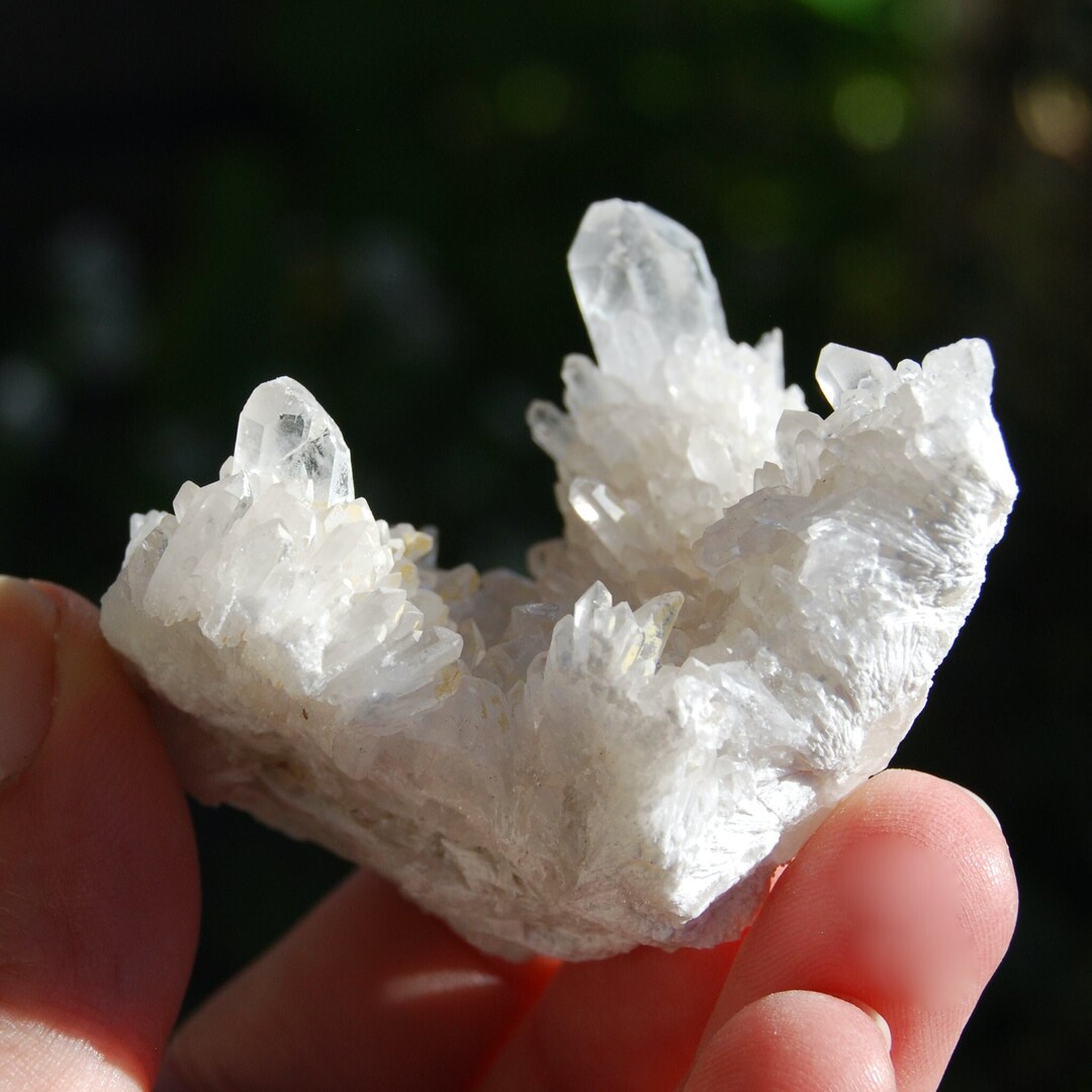 2.5in 77g Raw Sugar Quartz Crystal Cluster, Madagascar - Etsy
