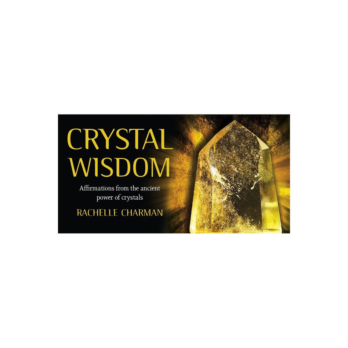 Crystal Wisdom Inspiration Cards by Rachelle Charman | Etsy