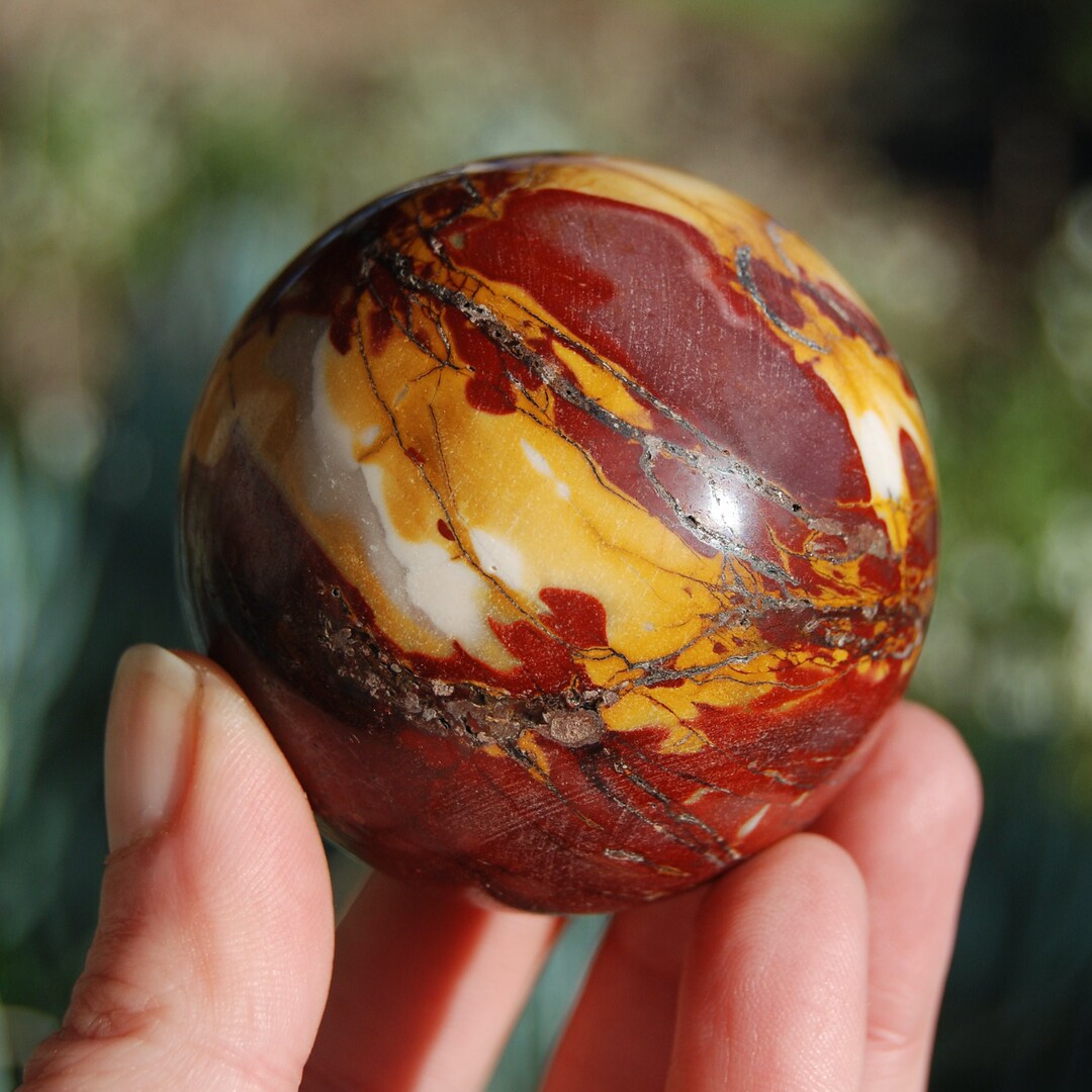 2.25in 286g Mookaite Jasper Crystal Sphere - Etsy