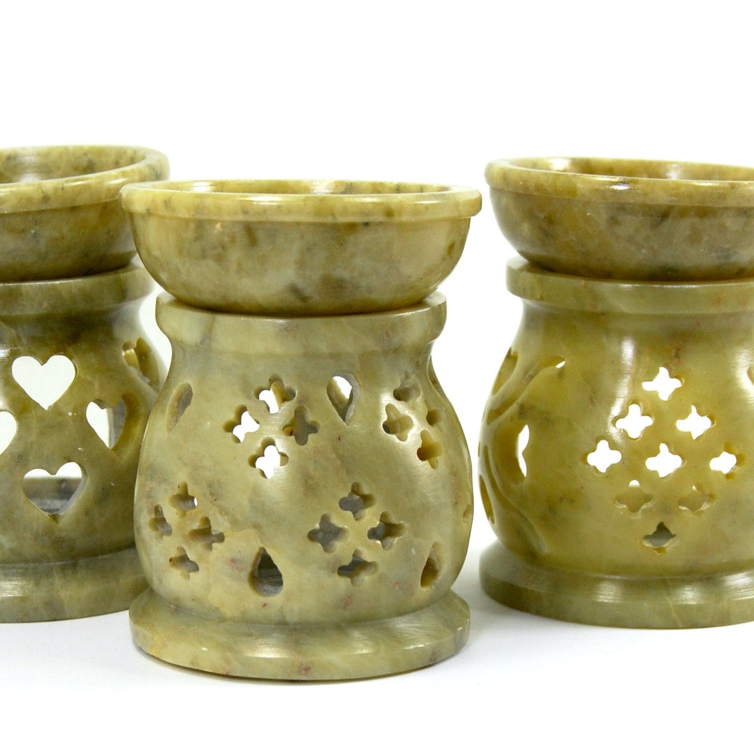 Soapstone Aroma Lamp Diffuser for Fragrance Oils Wax Melts - Etsy