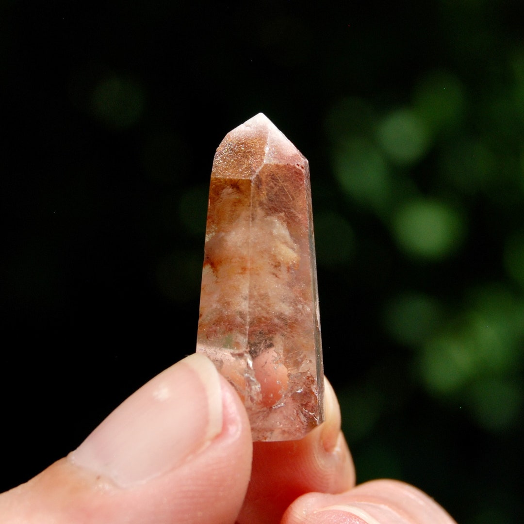 Channeler Amphibole Quartz Crystal Mini Tower, Angel Phantom Quartz ...