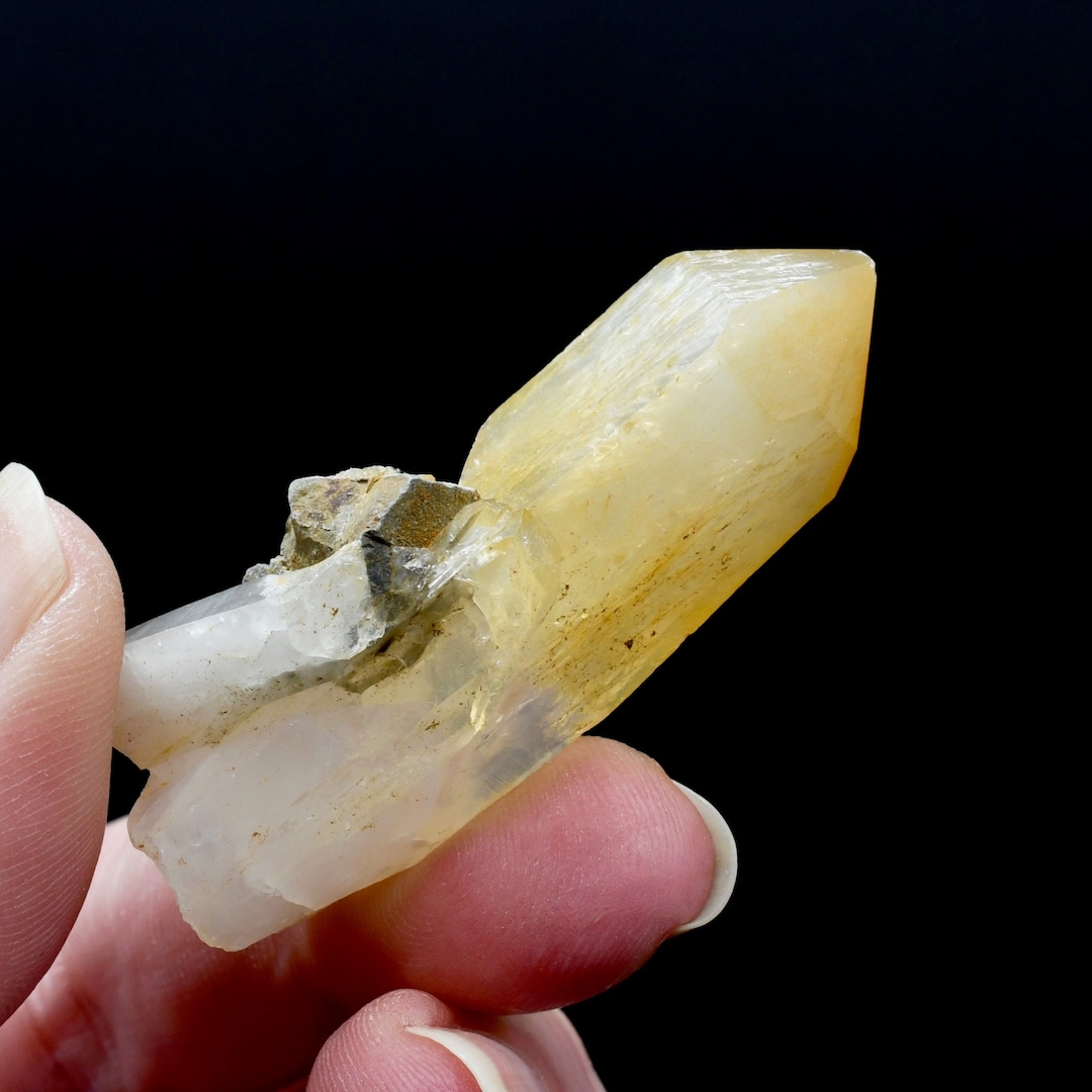2in 19g Isis Face Mango Quartz Crystal, Halloysite Quartz, Colombia A11 ...