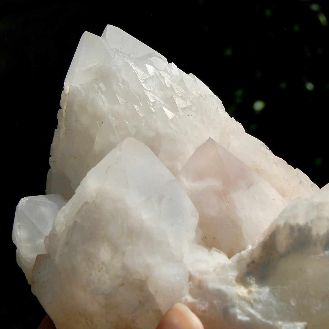 2.9LB XL Lovestar Lightbrary Quartz Fuchite Crystal Cluster, Madagascar ...