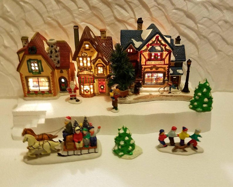 Styrofoam Display Platform for Christmas Villages (lemax, Dept 56 ...
