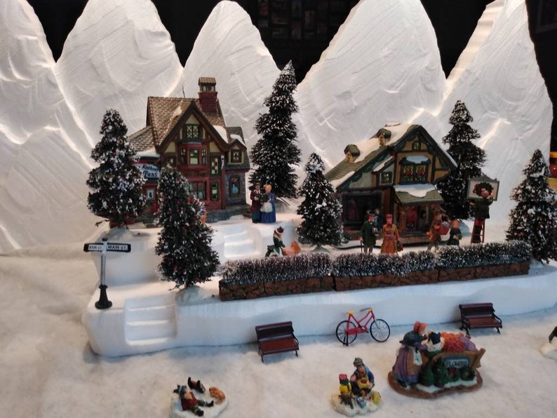 Styrofoam Display Platform for Christmas Villages (lemax, Dept 56 ...