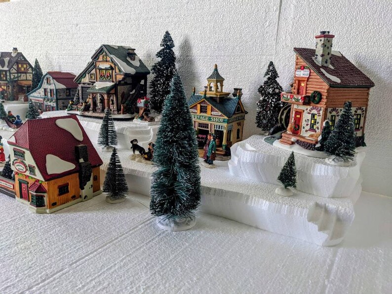 Huge 4ft Styrofoam Display Platform for Christmas Villages (lemax, Dept ...