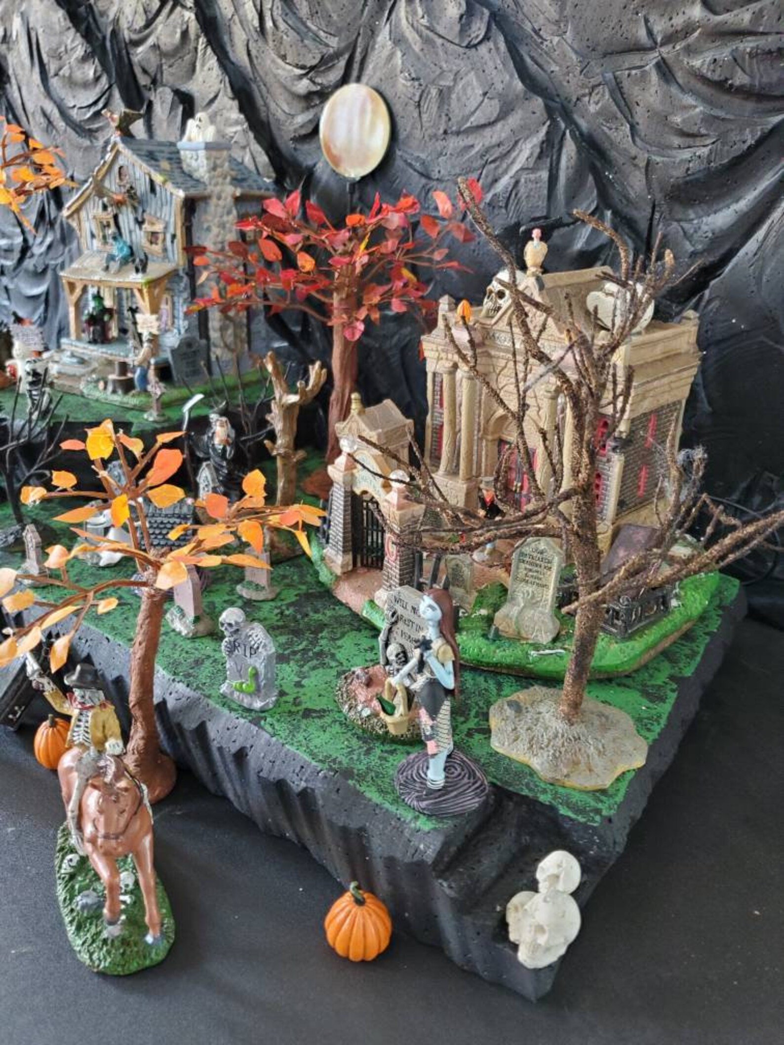 Styrofoam Display Platform for Halloween Village lemax Spooky - Etsy