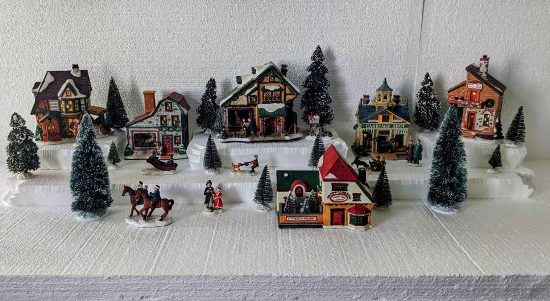 Huge 4ft Styrofoam Display Platform for Christmas Villages (lemax, Dept ...
