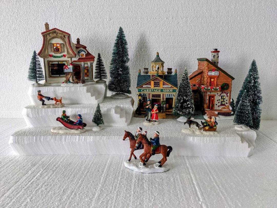 Styrofoam Display Platform for Christmas Villages (lemax, Dept 56 ...