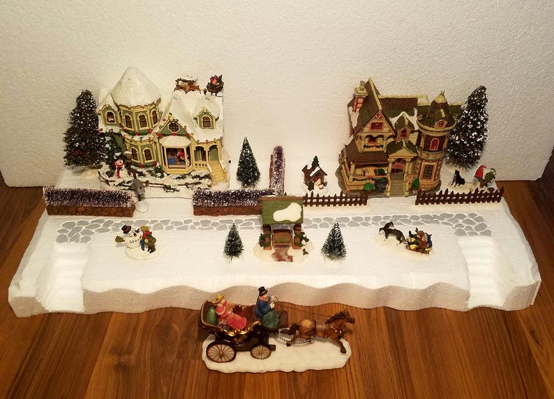 Styrofoam Display Platform for Christmas Villages (lemax, Dept 56 ...