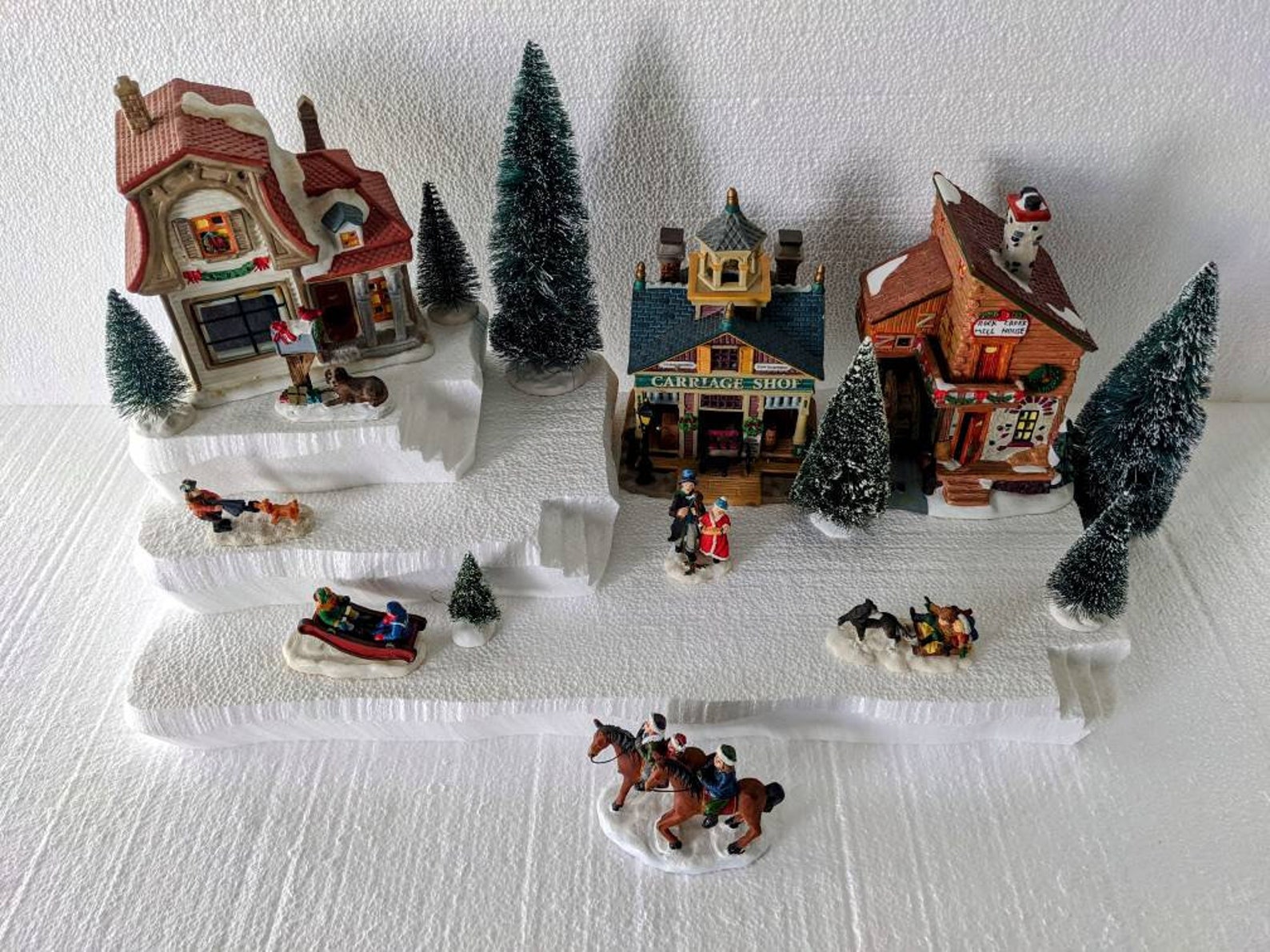 Styrofoam Display Platform for Christmas Villages (lemax, Dept 56 ...
