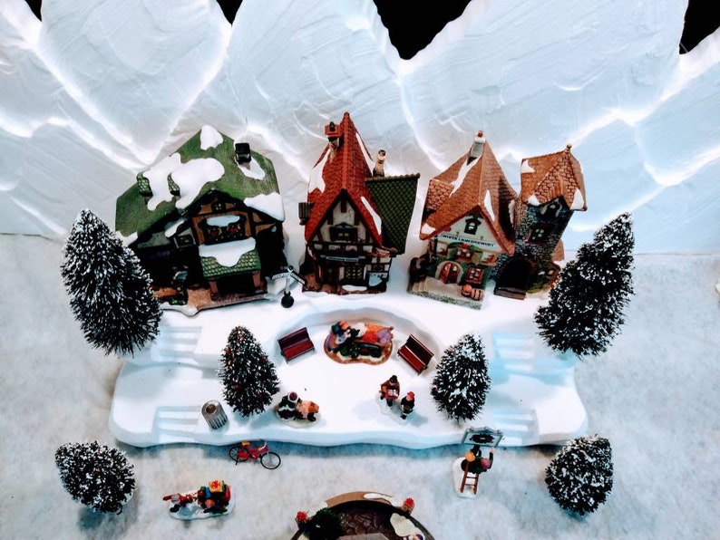 Styrofoam Display Platform for Christmas Villages lemax Dept - Etsy