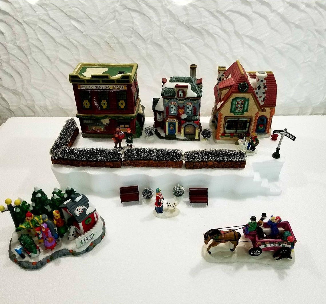 Styrofoam Display Platform for Christmas Villages (lemax, Dept 56 ...