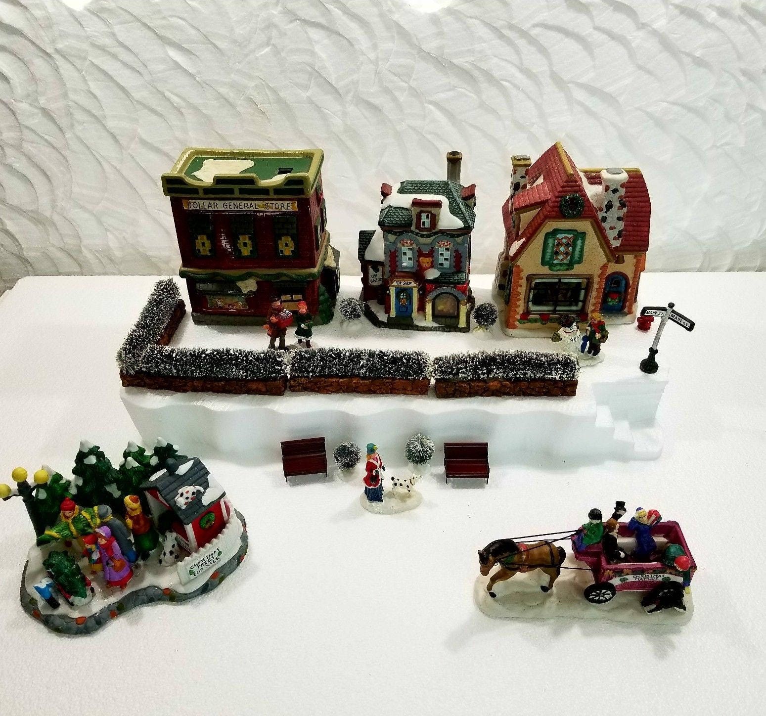 Styrofoam Display Platform for Christmas Villages (lemax, Dept 56 ...