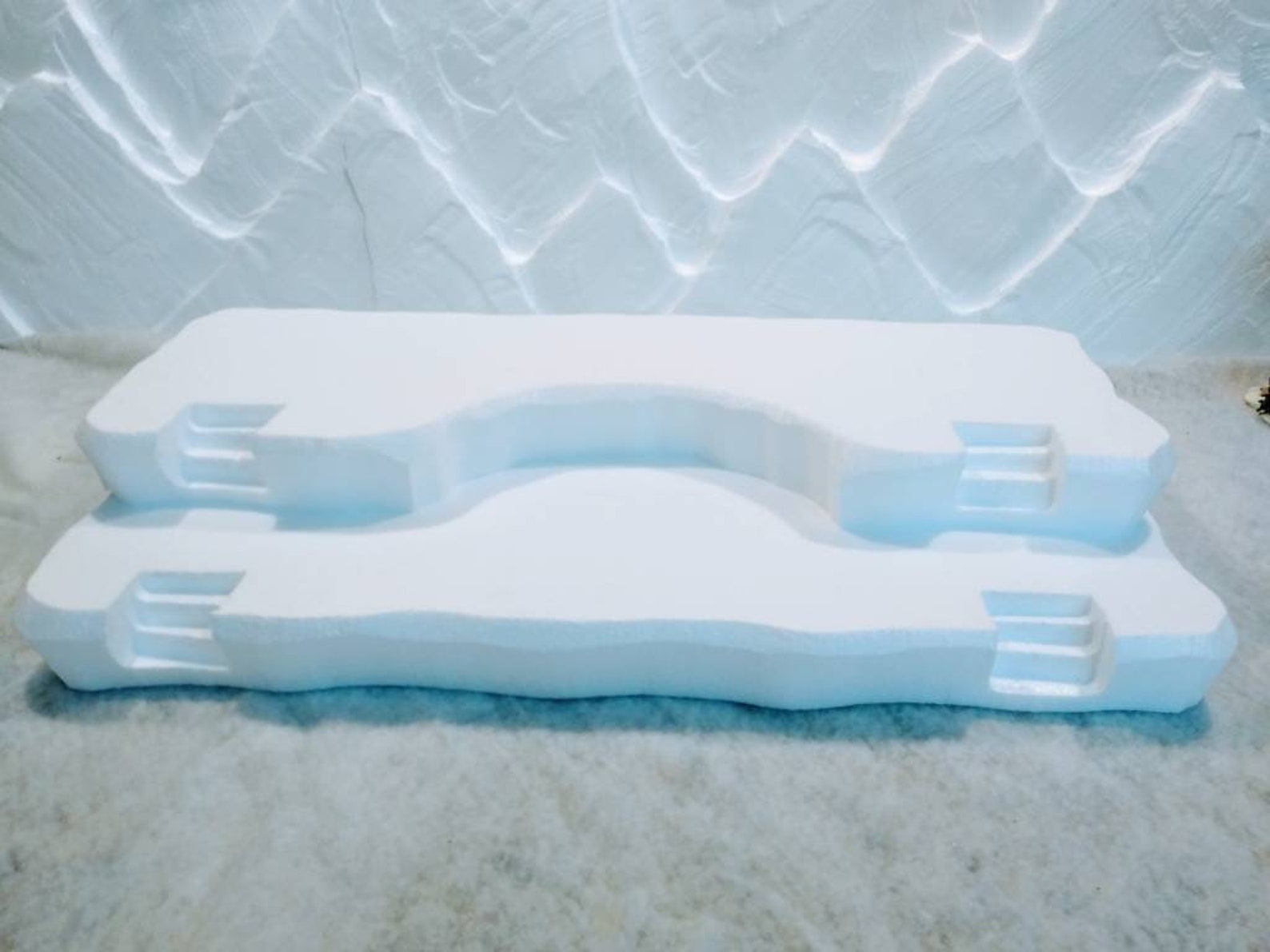 Styrofoam Display Platform for Christmas Villages lemax, Dept 56 ...