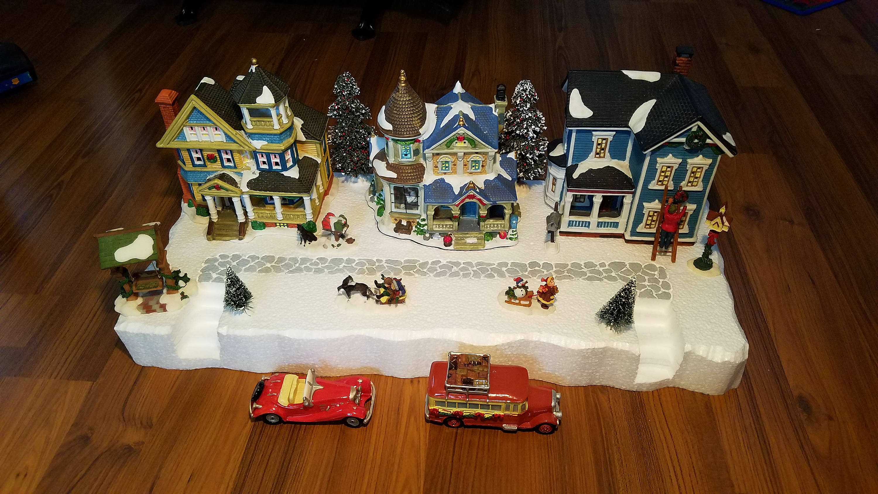 Styrofoam Display Platform for Christmas Villages lemax Dept - Etsy