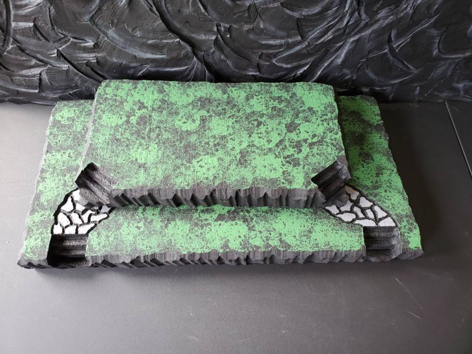 Styrofoam Display Platform for Halloween Village lemax Spooky - Etsy