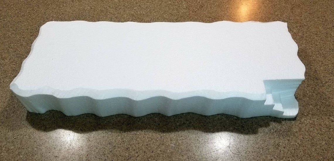 Styrofoam Display Platform for Christmas Villages (lemax, Dept 56 ...