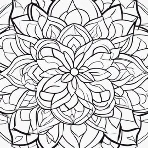 Digital Coloring Book Bundle Pack Mandala Themed - Etsy