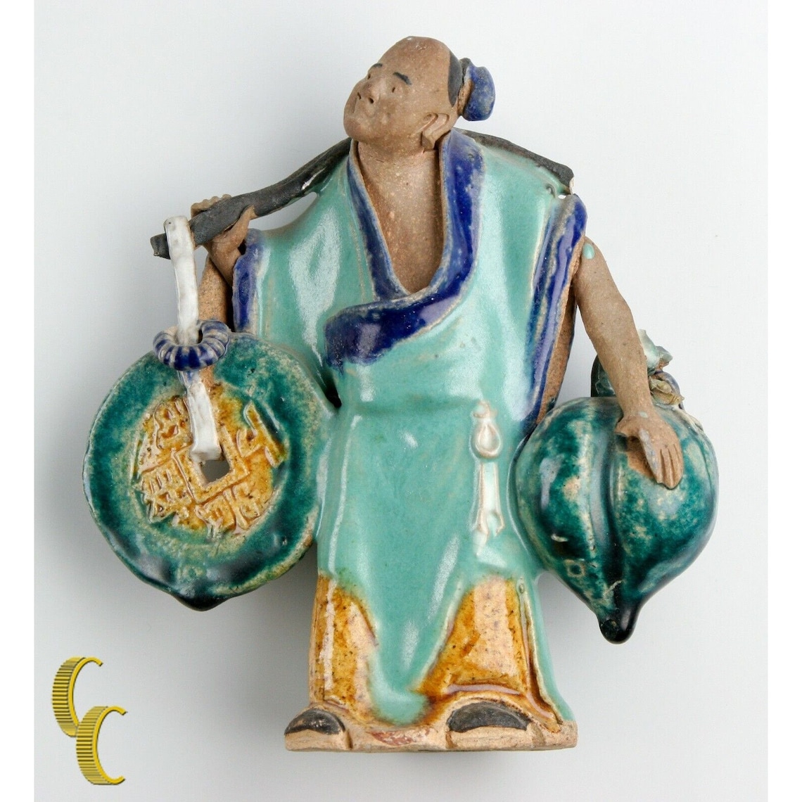 Lot of 7 Chinese Mud Men Figurines Glazed Nice Variety! - Etsy