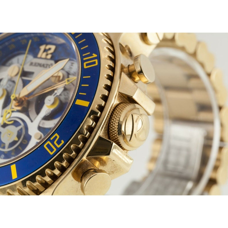 Renato Collezioni T-rex Diver Swiss Quartz Movt. 50mm Men's Watch - Etsy