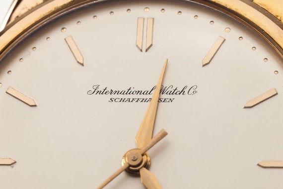 ヴィンテージ 1960 年代 IWC シャフハウゼン 18K ローズゴールド ヴィンテージ 1960 年代 IWC シャフハウゼン 18K ローズゴールド