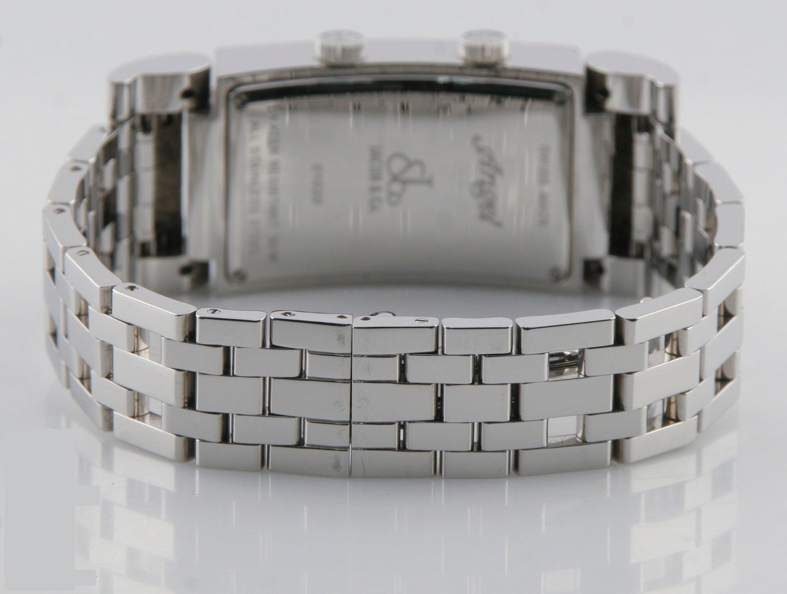Jacob & Co. Stainless Steel Diamond Angel Quartz Watch With Box and ...