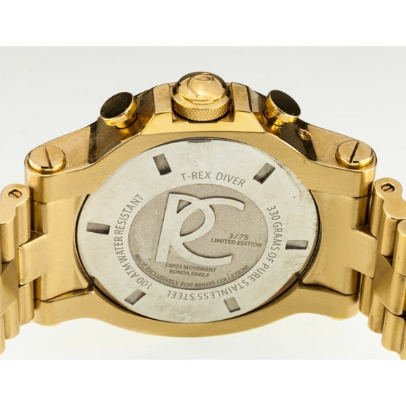 Renato Collezioni T-Rex Diver Swiss Quartz Movt. 50mm… - Gem